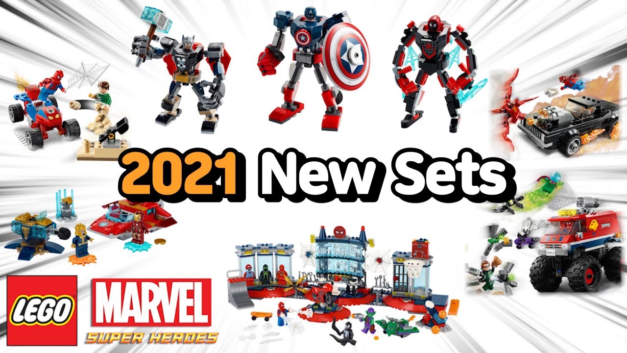 (ENG) NEW Lego Marvel 2021 Sets Revealed!_2021년 레고 마블 신제품 소식(돌아온 맥로봇 ...