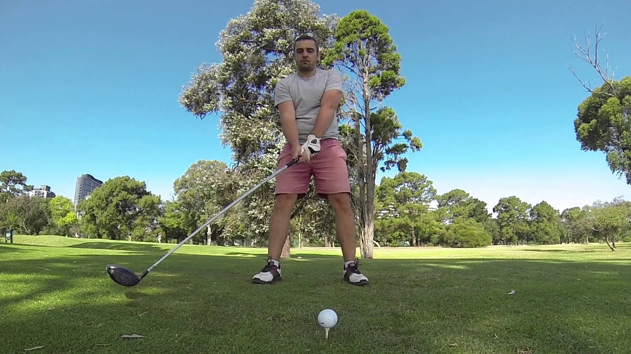 Josh Golfing Around GoPro Style - YouTube