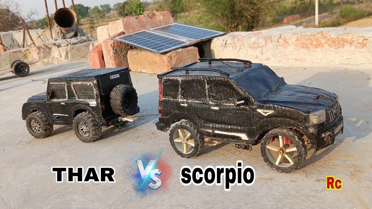 Rc remote control scorpio vs Rc Thar 😱vs power #viralvideo - YouTube