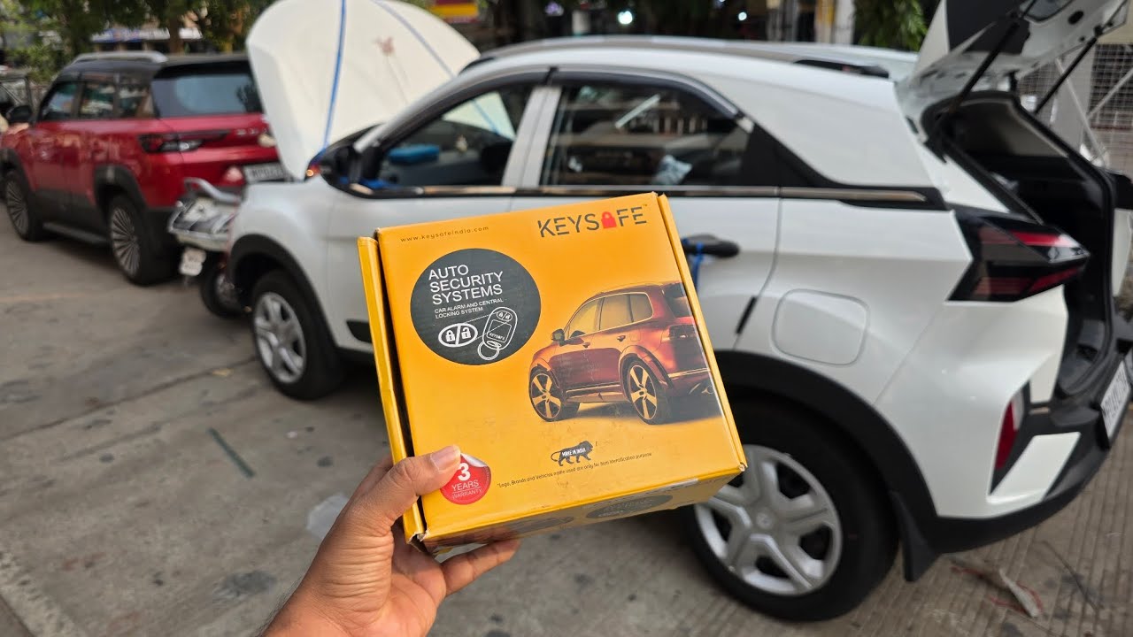 TATA NEXON FACE-LIFT BASE MODEL REMOTE CENTRAL LOCKING KIT INSTALLATION ...
