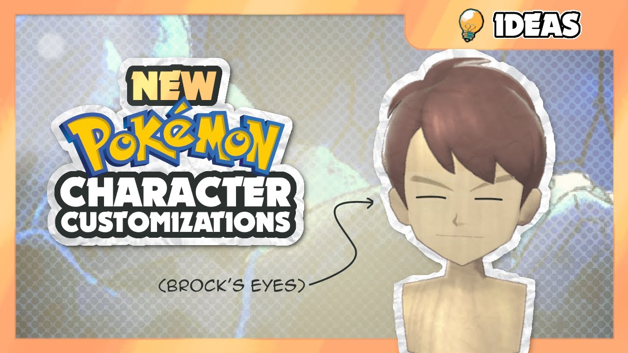 NEW Pokémon Character Customizations | Substitube Ideas 💡 - YouTube