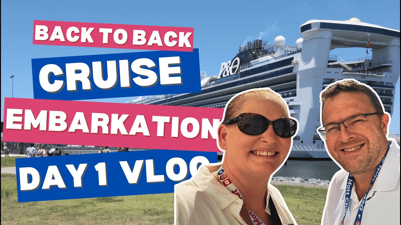 What happens on Embarkation Day? P&O Pacific Encounter New Years B2B ...
