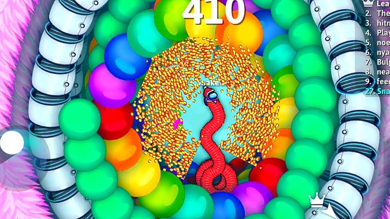 I FOUND STUCK SNAKE FREEZER SNAKES MIDDLE 🐍 BEST EPIC SNAKE IO GAMEPLAY ...