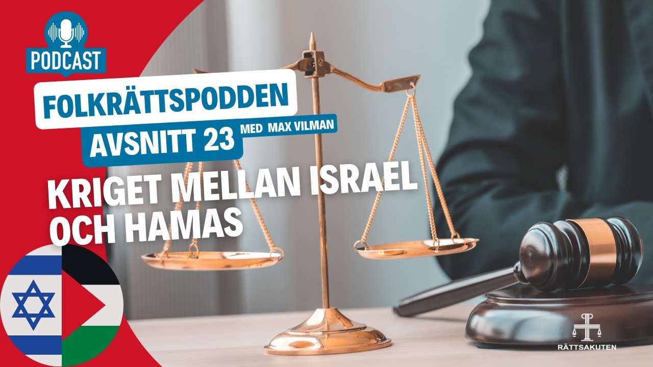 F.d. JAS 39 Gripenpiloten Max Villman gästar Folkrättspodden - kriget ...