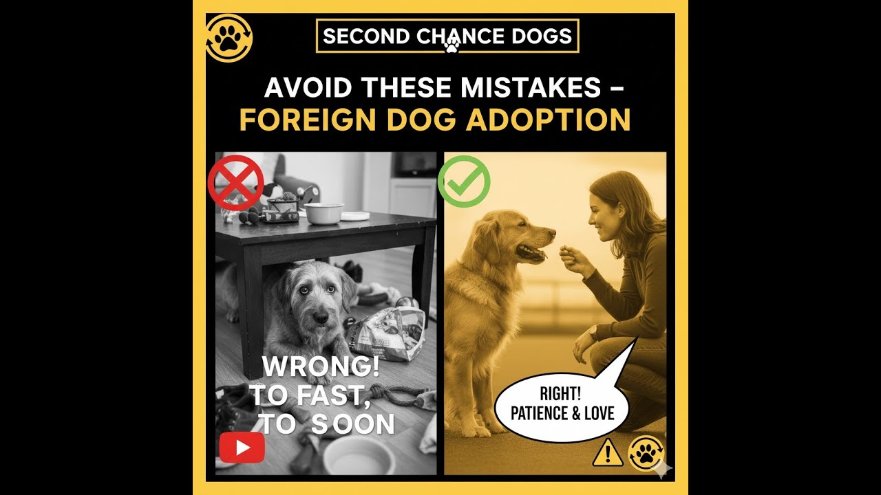 Avoid These Mistakes When Adopting a Foreign Rescue Dog! - YouTube