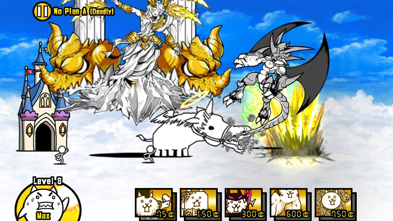 Battle cats - Goodbye Cruel Angel Clionel (Angel) - YouTube