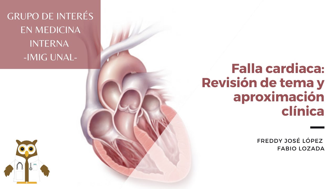 Charla | Falla cardiaca: Revisión de tema y aproximación clínica - YouTube