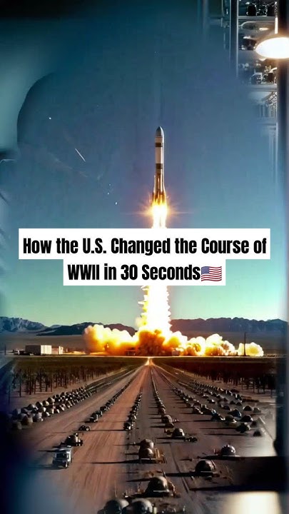 How the U.S. Changed the Course of WWII in 30🇺🇸 Seconds #history # ...