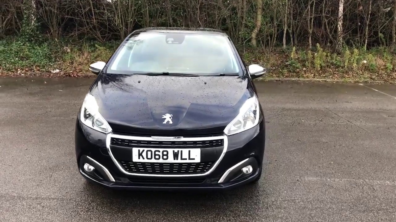 KO68WLL Peugeot 208 1.2 Puretech 110PS Tech Edition 5dr - YouTube