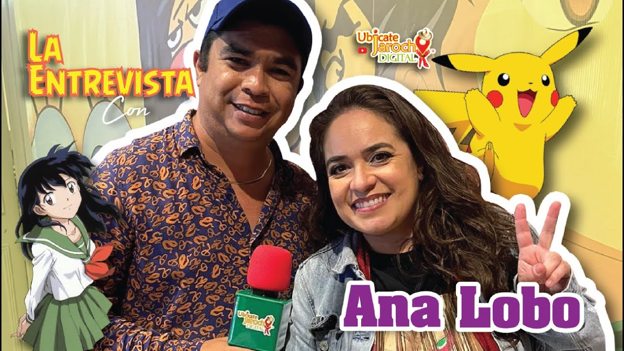 🎙 ANA LOBO, Voz de AHOME y PIKACHU en ENTREVISTA desde Expo Kipon 🇯🇵 ...