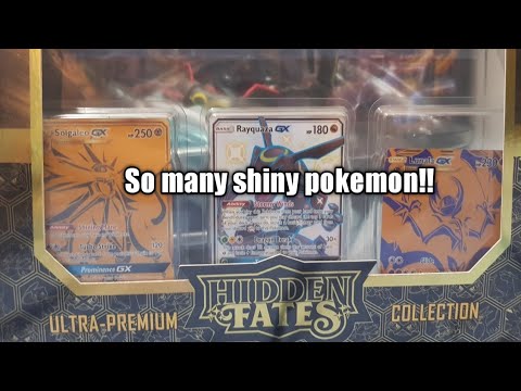 Opening a Hidden Fates Ultra Premium Collection Box. The search for ...