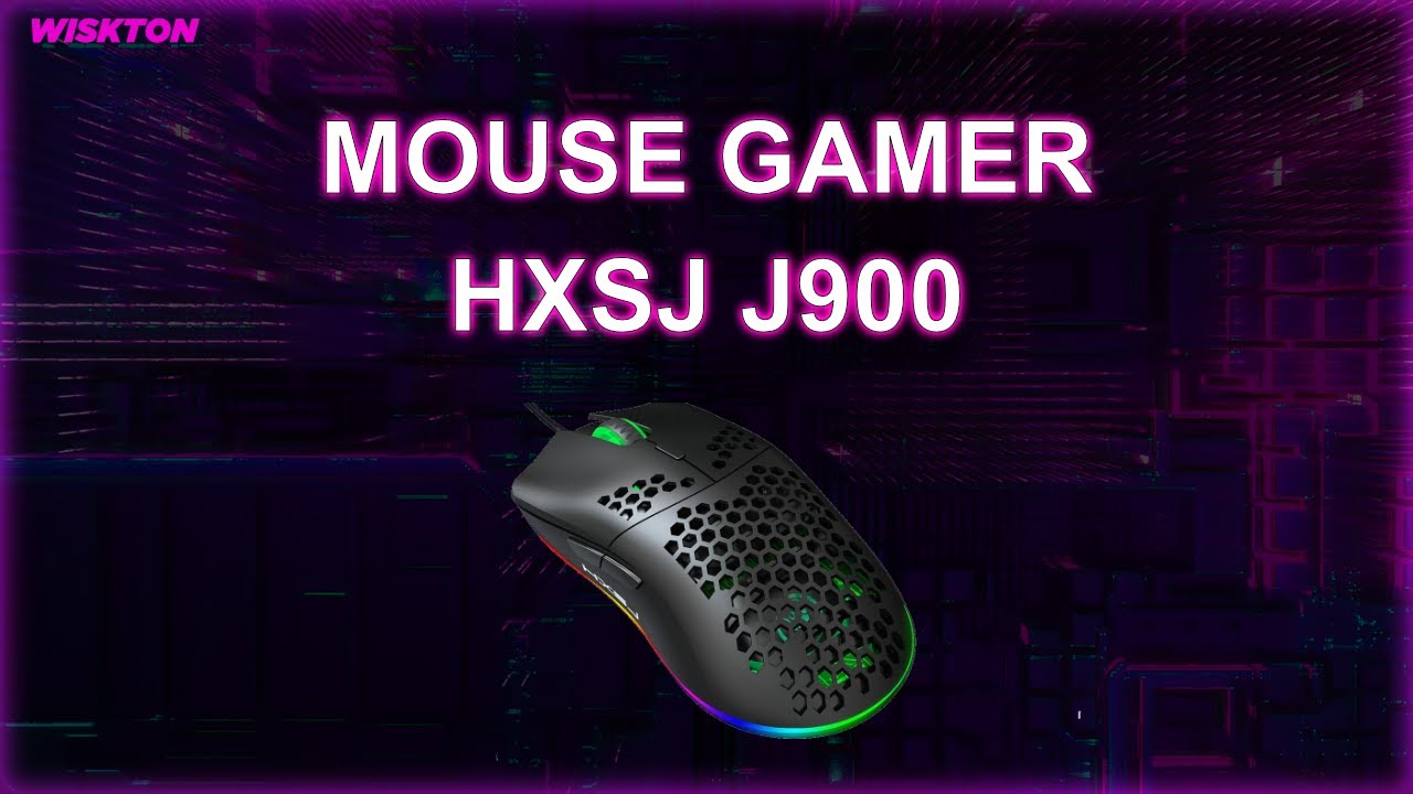 Unboxing Mouse Gamer Hxsj J900 USB RGB - YouTube