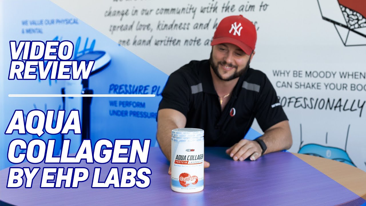 The New Summer Favourite: Protein Water - Aqua Collagen by EHP Labs - YouTube