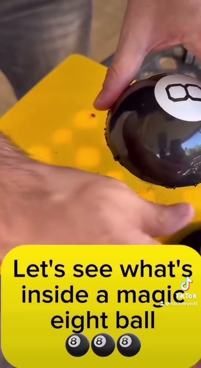 Inside a Magic 8 ball - YouTube