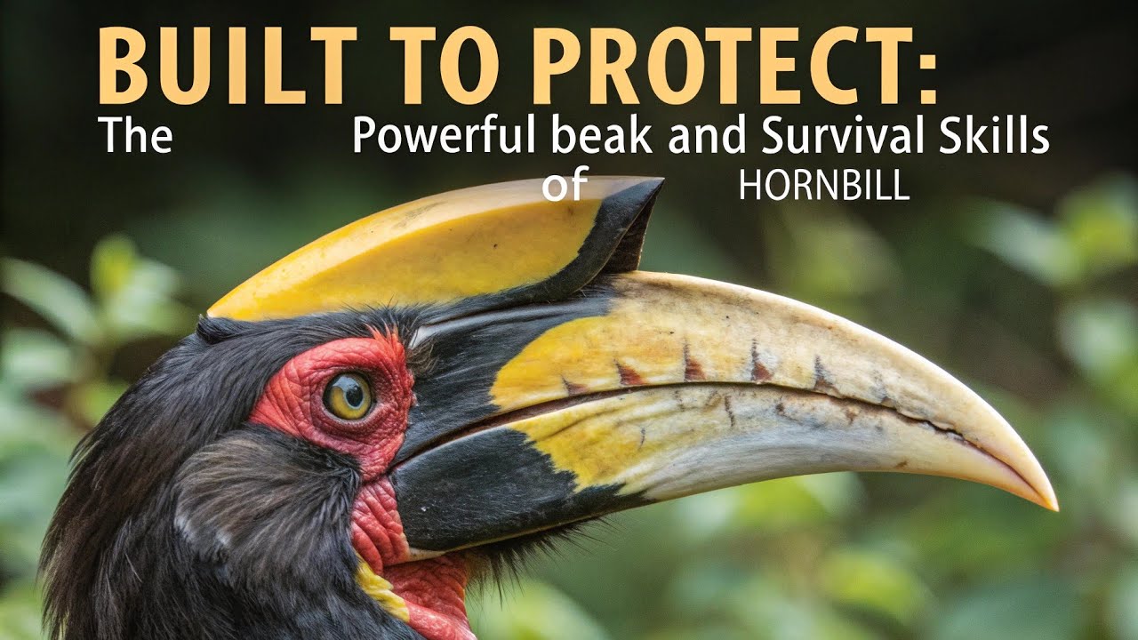 Built to Protect: The Powerful Beak and Survival Skills of the Hornbill ...