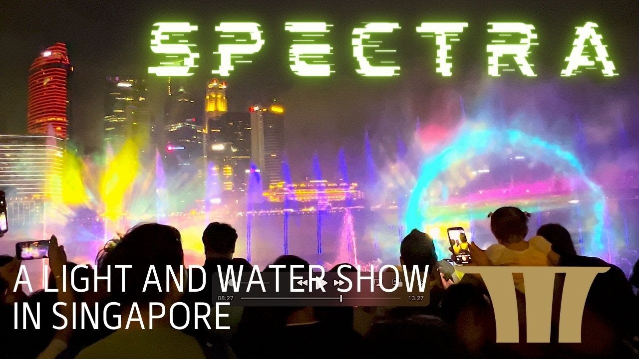 Spectra A Light And Water Show In Singapore! - YouTube