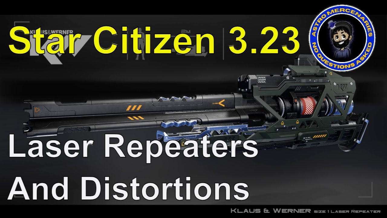 Testing Ship Weapons In Star Citizen 3.23: Episode 4 Laser Repeaters ...
