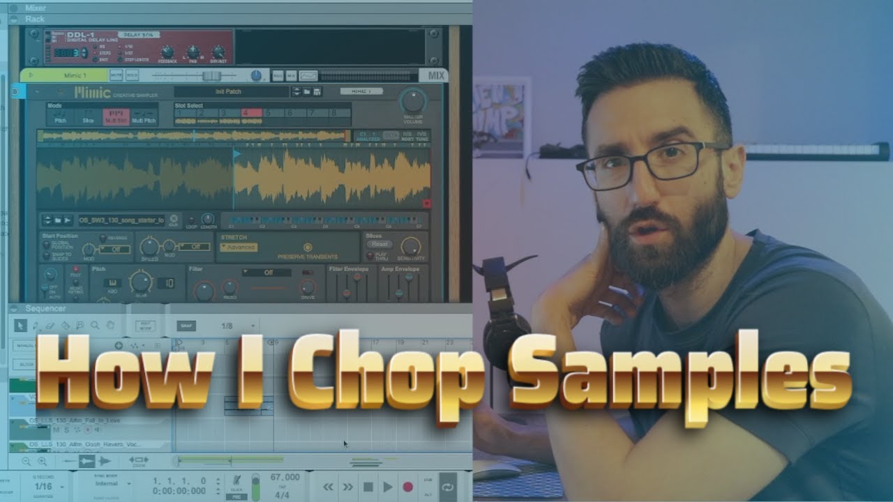 How To Chop Samples in Reason 12 | Mimic Creative Sampler - YouTube