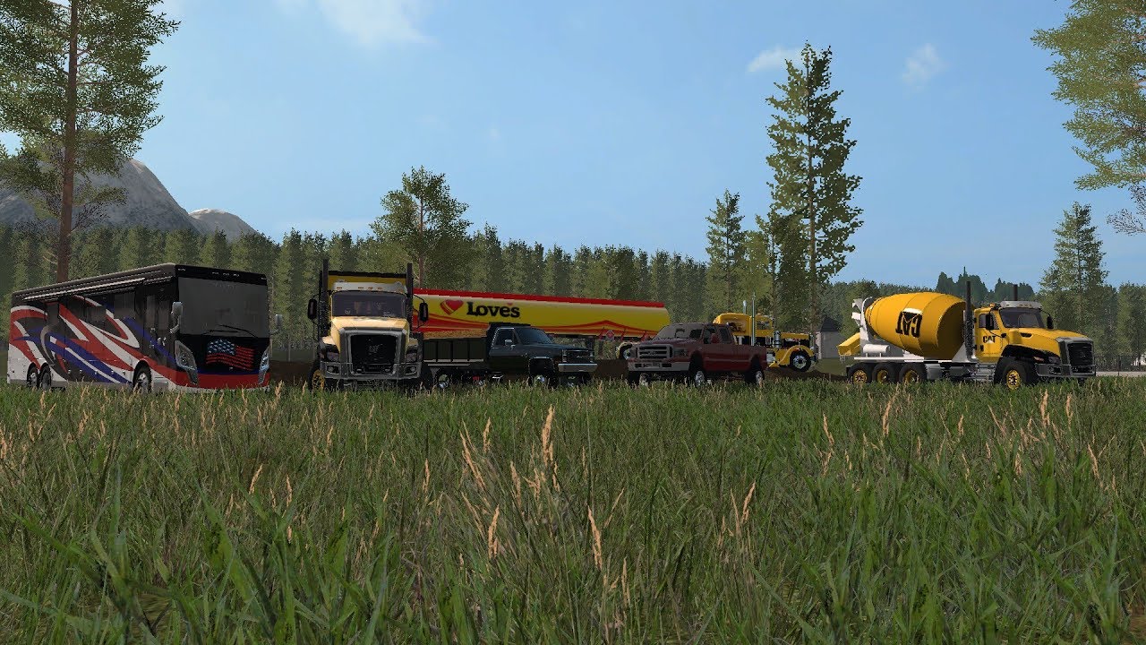 Farming Simulator 17 Mod Review # 43 WINSTON9587 big mod pack - YouTube