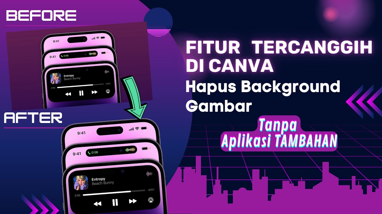 Cara hapus background gambar di canva pc/laptop - fitur hapus latar ...