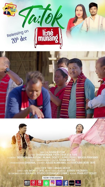 TaTok Lene Munang//dev taid &Anjuli doley//coming song //offical video// - YouTube