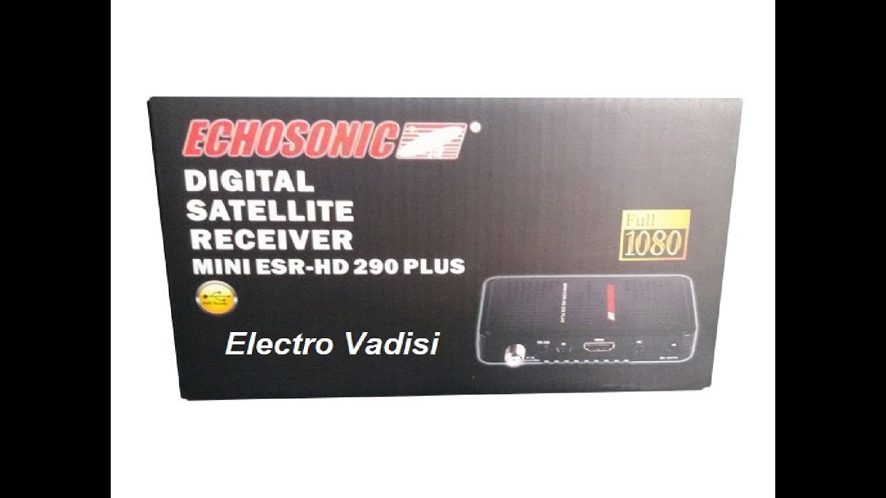 Echosonic Mini ESR HD 290 plus - YouTube