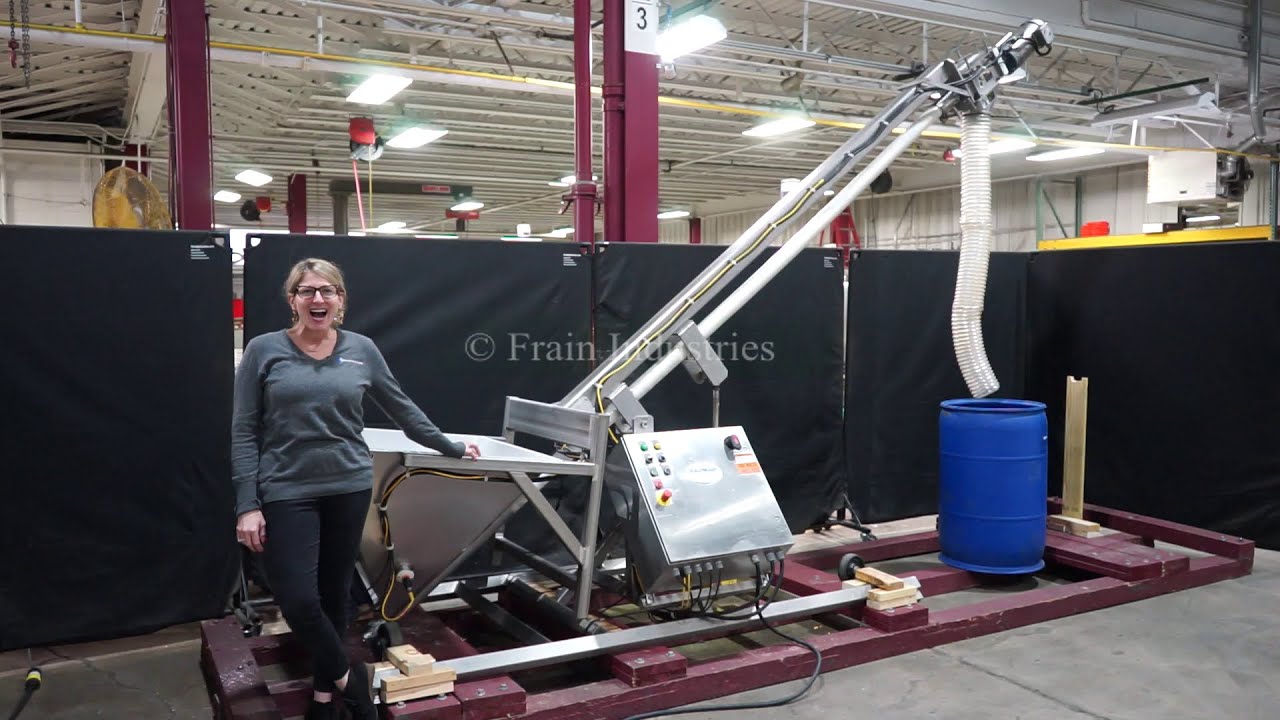 Hapman Conveyor Screw HELIX Demonstration - YouTube