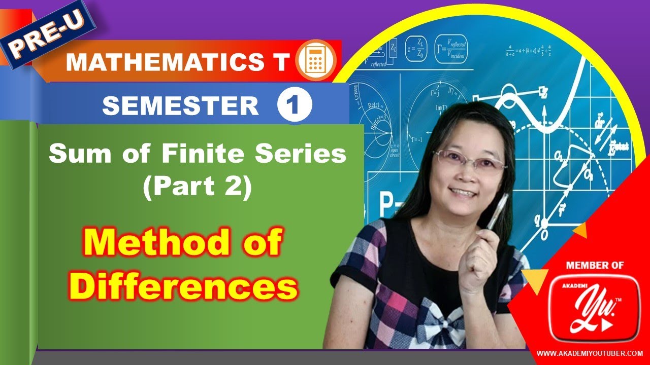 Sum Of Finite Series Part 2 Method Of Differences Mathematics T sum-of-finite-series-part-2-method-of-differences-mathematics-t