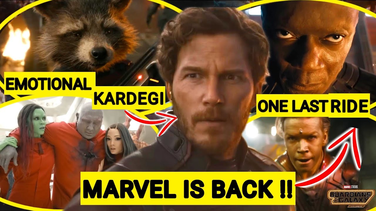 *MARVEL IS BACK !!* GUARDIANS OF THE GALAXY 3 Review !! Guardians Of ...