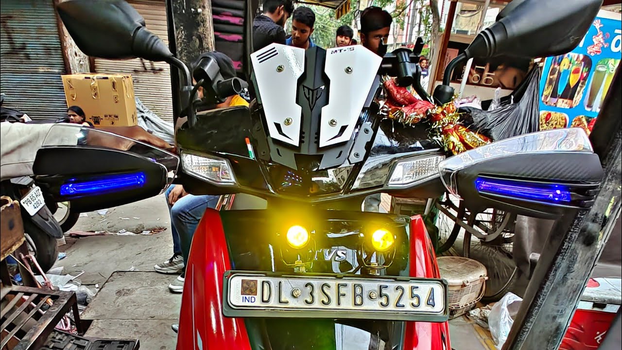 tvs ntorq 125 modified | ntorq modification accessories | ntorq ...