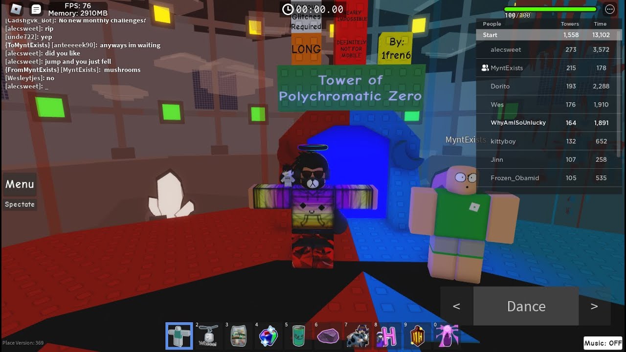 JToH - Tower of Polychromatic Zero - YouTube