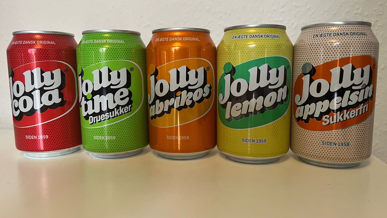 1959 Jolly cola, jolly time, abrikos, Lemon og appelsin. - YouTube