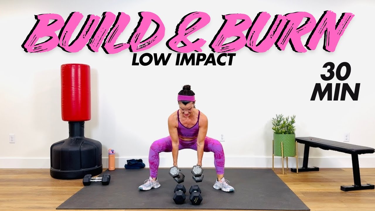 30 Min BUILD STRENGTH and BURN FAT / FULL BODY / LOW IMPACT dcfitt ...