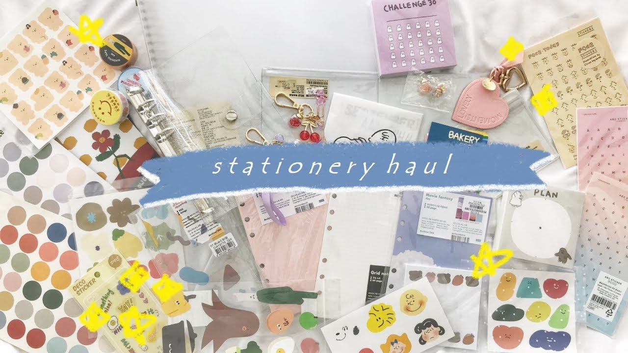HUGE taobao stationery haul - lucalab, stickers, washi 🤩 - YouTube