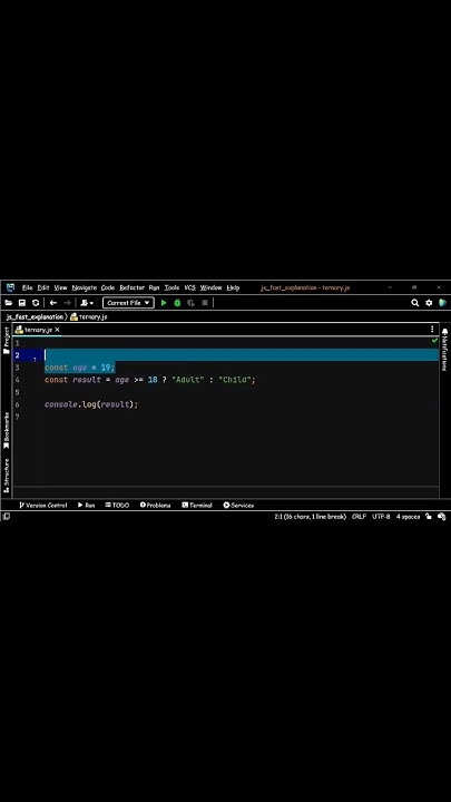 Что такое тернарный оператор в JS #programming #subscribe #like #javascript #js - YouTube
