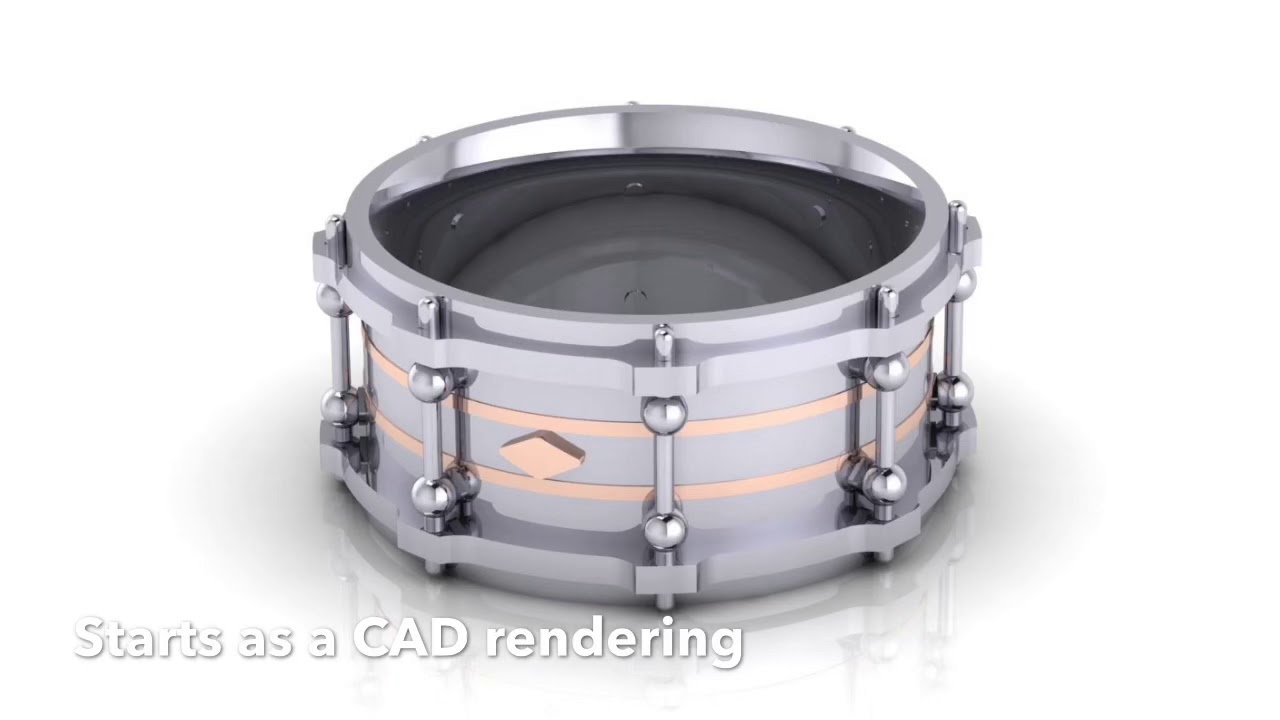 The making of Doug’s drum ring - YouTube