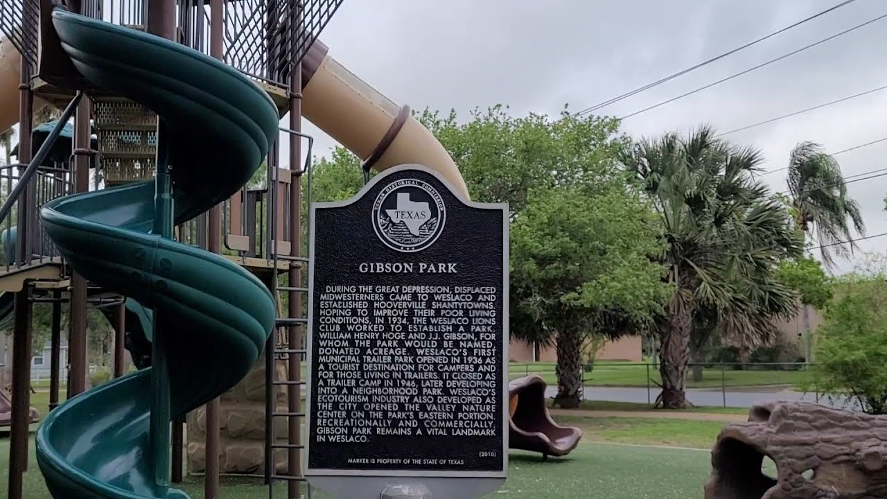 part 1. brief Friday morning walk at Gibson Park in Weslaco, TX. - YouTube