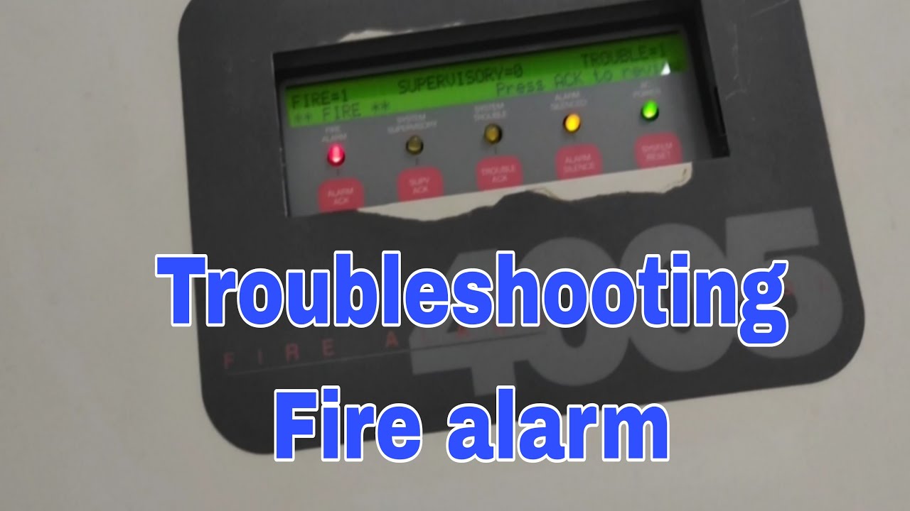 How to troubleshooting fire alarm,indication alarm zone 2 - YouTube