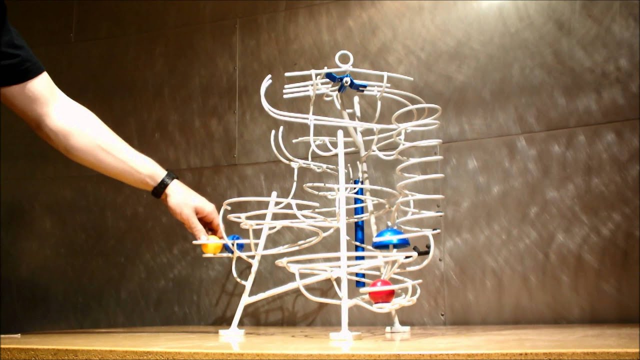 Custom Ball Machine Sculpture - YouTube