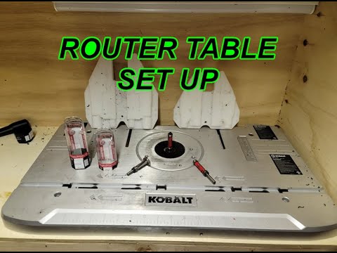How to Set up your Router Table - YouTube