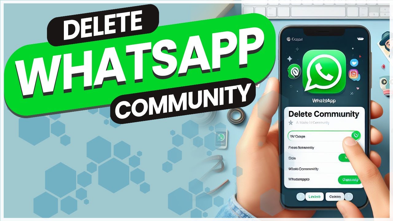 How to Delete Community in WhatsApp - YouTube