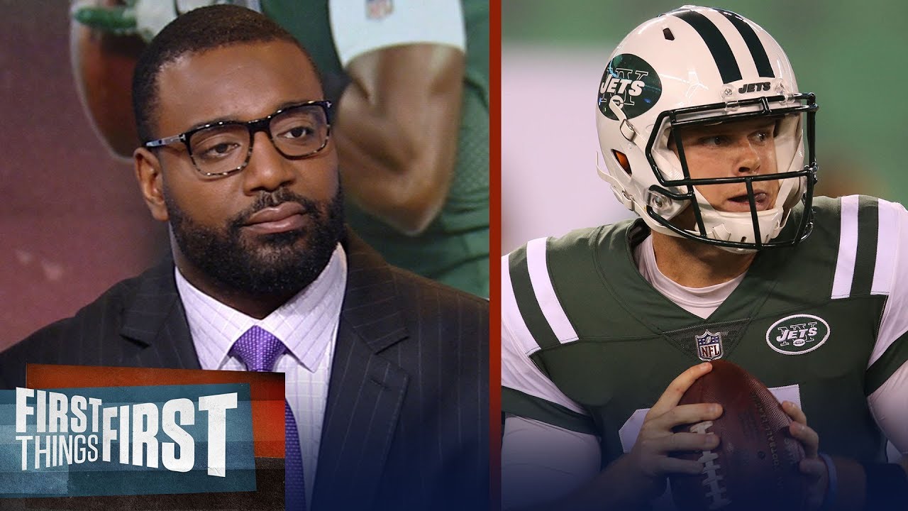Chris Canty reacts to Sam Darnold being named Jets Week 1 starter | NFL ...