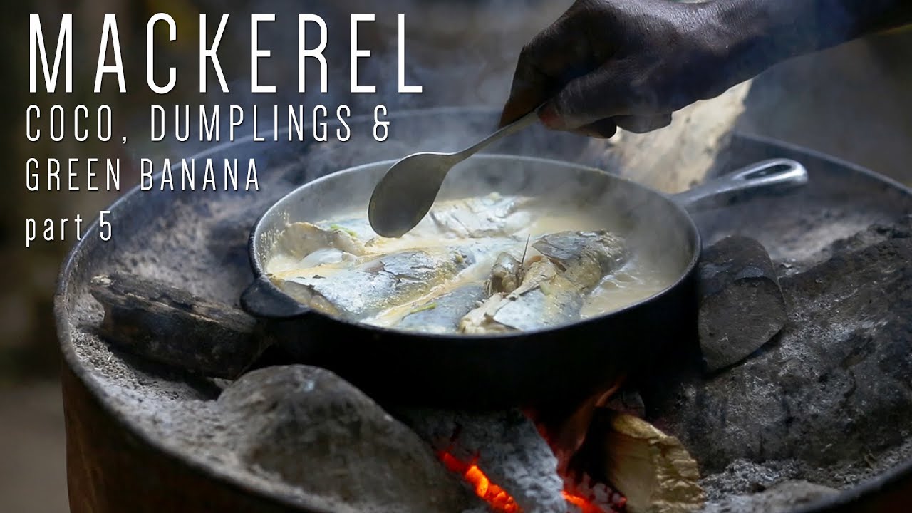 The Boat Lands! Steamed Mackerel by Rasta Mokko (Mackerel part 5) - YouTube
