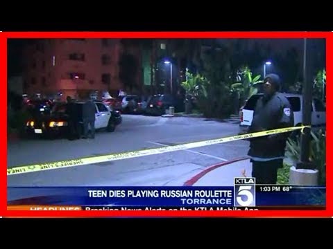 Teen dies playing Russian roulette - YouTube