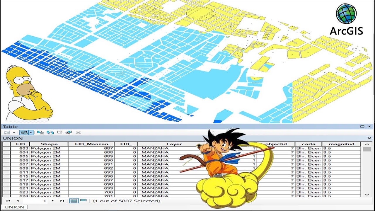 Geoprocesamiento Herramienta Unión ArcGIS 💻🌎 - YouTube