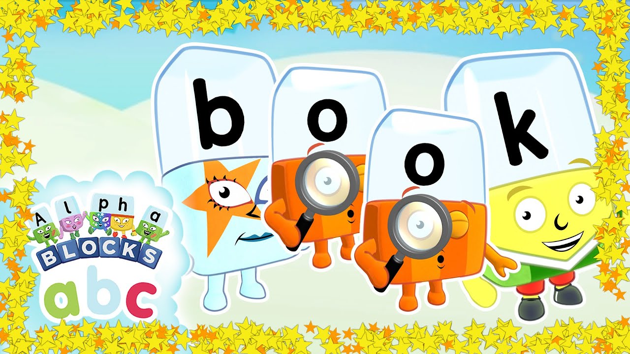 Alphablocks - Spelling The Word B-O-O-K | Words Are Everywhere ...