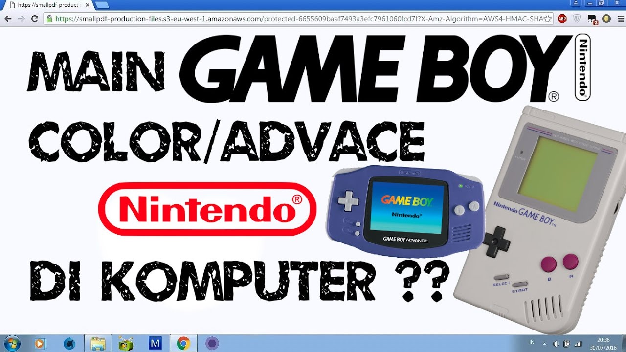 Cara Main Gameboy/Color/Advance di PC/Komputer dengan Emulator Visual ...