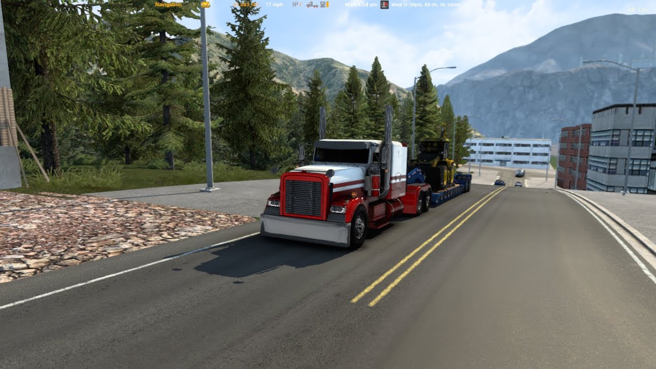 American Truck Simulator-- 1.42 Mountain Road With John Ruda's ...