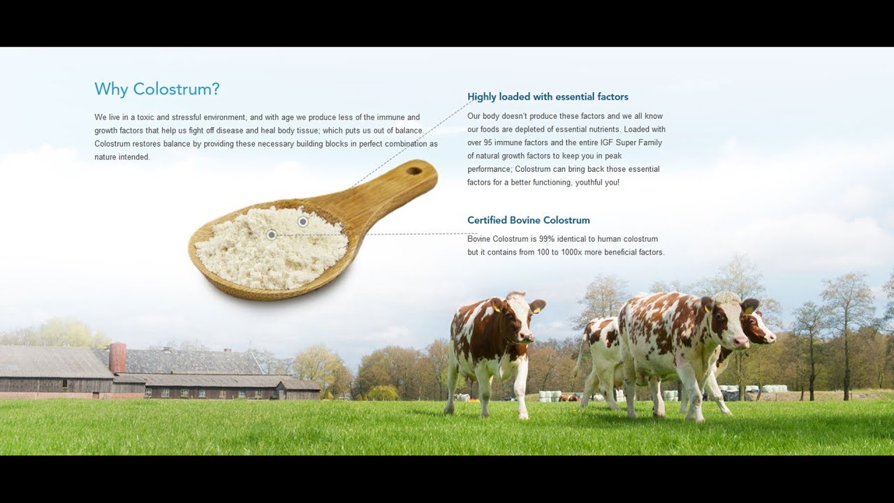 Anovite Immune Tree Colostrum Testimonies - YouTube
