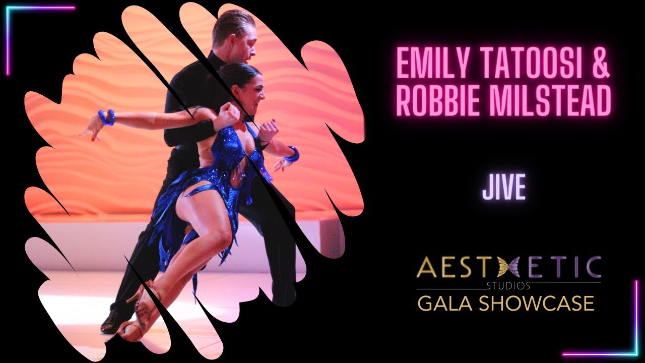 Emily Tatoosi & Robbie Milstead performing Jive at Aesthetic Studios Evening Gala - YouTube